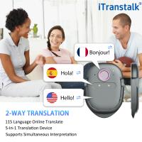 China Mini Muti Language Translator Smart Translation Machine For English German Spanish French Dutch Italian for sale