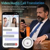 China Mini Smart Mobile Language Translator Meeting Online Video Calling Translator 147 Languages for sale