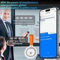 China Mini Smart Mobile Language Translator Meeting Online Video Calling Translator 147 Languages for sale