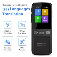 China T16 Smart Instant Voice Translator Online Photo Recording Offline Translate Devices for sale