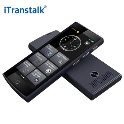 China Two Way Smart Voice Translator Device 4G Simcard 142 Languages Recording Photo Text Translate for sale