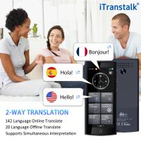 China 4G Simcard Translator with 142 Languages Recording Photo Text Translate Two Way Voice  Language Translation for sale