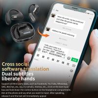 China Video Call Language Translation Earphone 147 Languages Two Way Translation Device for sale
