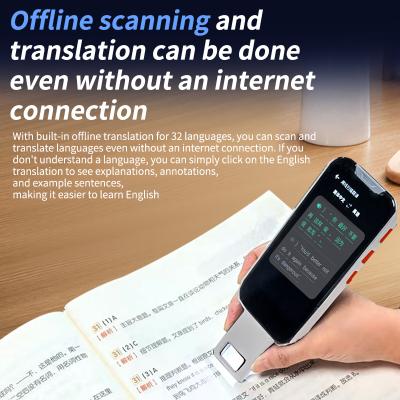 China Smart Language Translator Scanner 143 Languages Interpretation Real Time Translation Scanner Pen for sale