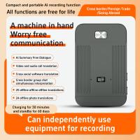 China Smart Video Call Translator 147 Languages Meeting Transcription Bilingual Translation Device for sale