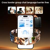 China Summary Mobile Translator 147 Languages Video Calling AI Translation Device for sale