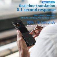 China Multi Language Real Time Handheld Translation Device Online / Offline Voice Translator for sale