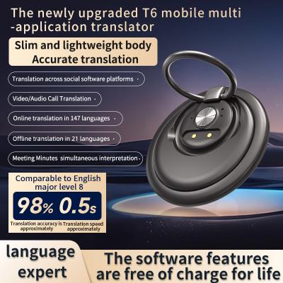 China Simultaneous Interpretation AI Meeting Translator 147 Languages Online Translation Machine for sale