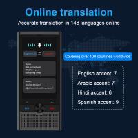 China Smart AI Translator Device Portable Translation Machine Support Voice Text Scan Translation for sale