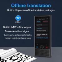 China Online Offline Voice Language Translator Instant Interpretation Device Text Translation for sale