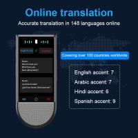 China 4G Sim Language Translator Device 148 Languages Real Time Photo Scan Offline Pocket Translator for sale