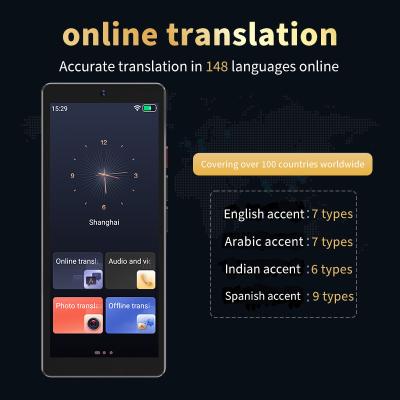 China AI Video Voice Call Translator Real Time Multi Languages For Business Travel Study for sale