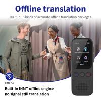China Mini Smart Language Translation Device Real Time Mobile Remote Multilingual Translator for sale