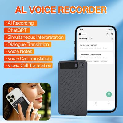 China Smart Audio Recorder Translator 165 Languages Voice Calling Translator Transcription Summary Mind Map for sale