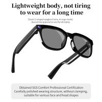 China Multilingual AI Powered Smart Translator Glasses Hands Free Wearable For Business Travel Conference for sale