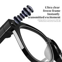 China Multilingual AI Powered Smart Translator Glasses Hands Free Wearable For Business Travel Conference for sale