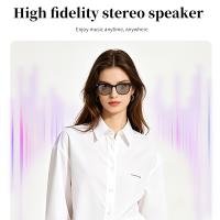 China Multilingual AI Powered Smart Translator Glasses Hands Free Wearable For Business Travel Conference for sale