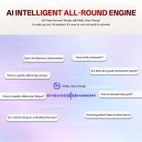 China Real Time Smart AI Translation Glasses Take Picture Video Recording Audio Call for sale
