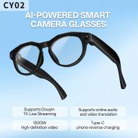 China Real Time Smart AI Translation Glasses Take Picture Video Recording Audio Call for sale