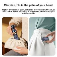 China Touch Screen 4K Pocket Camera WiFi Multi Function 270° Face Tracking Pocket Action Camera for sale