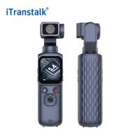 China Touch Screen 4K Pocket Camera WiFi Multi Function 270° Face Tracking Pocket Action Camera for sale