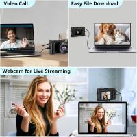 China 4K Digital Vlog Camera Flip Screen Autofocus Digital Camera With 48MP WiFi for sale