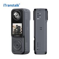 China 4K HD Smart Pocket Camera Infrared Night Vision Body Camera Clip Camcorder Audio Recording for sale