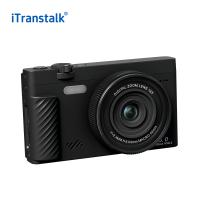 China 3 Inch Ultra HD 4K 75MP Mirrorless Camera 18X Zoom 31 Beauty Filters For Live Streaming for sale