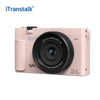 China 3 Inch Ultra HD 4K 75MP Mirrorless Camera 18X Zoom 31 Beauty Filters For Live Streaming for sale