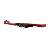 China Heavy Duty Front Loading Detachable Gooseneck Lowbed Lowboy Trailer 4 Line 8 Axles Axles 60 70 80 100 120 Ton for Sale for sale