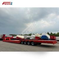 China Manufacturer Sale 8 Axle Lowboy Trailer Truck 60 Ton 70ton 80ton 120ton 150ton Lowbed Semi Trailer with Gooseneck for Sale for sale