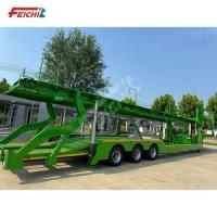 China Factory Supply Great Price 2/3 Axle 4-8 Car Vehicle Transport Steel Land Road Multi-Purpose Car Semi Trailer Car Trailer for sale