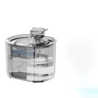 China Gravity Flow Design Electric Pet Water Fountain With Smart Sensor UV Sterilization for sale