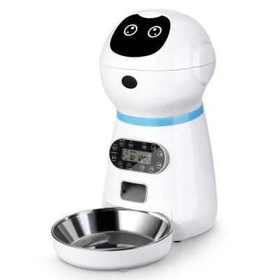 China OEM Wireless Pet Automatic Feeder Dispenser Ultra Quiet Smart ​Real Time Feeding Alert for sale
