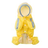 China 3D Tailoring High Elasticity dog raincoat with hood Thickened Customized Logo for sale