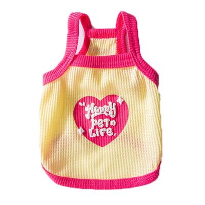 China Customizable Summer Pet Clothing Antibacterial Fabric Dog Wear Clothes Machine Washable for sale
