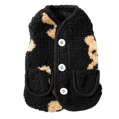 China Waterproof Adjustable Size Cat Wearing Clothes Winter Jacket Vintage Style Breathable for sale