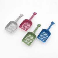 China Anti Splinter Hygienic Touch Free Pet Cleaning Scoop Fine Hole Mesh Built In Hook for sale