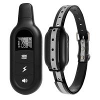 China GPS Tracking Dog Park Shock Collar Voice Control Ultrasonic AI Adaptive Training for sale