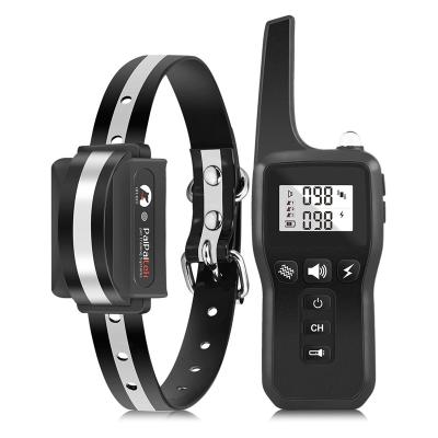 China Adjustable Pet Training Products remote Dog Training Collar With GPS Tracking for sale