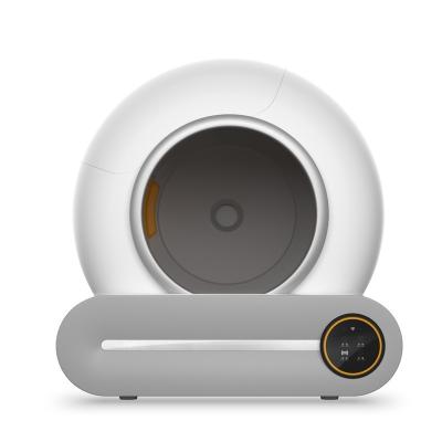 China Custom Color Pet Litter Boxes Quiet Operation WiFi Enabled Auto Cat Box Cleaner for sale