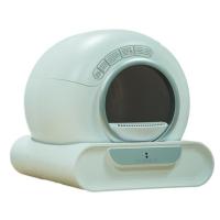 China Electric Cat Litter Box Odor Control Pet Hair Resistance Night Light App Control for sale