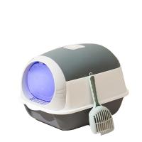 China Waste Receptacle Smart Pet Litter Boxes Waterproof Senior Friendly Odor Control for sale
