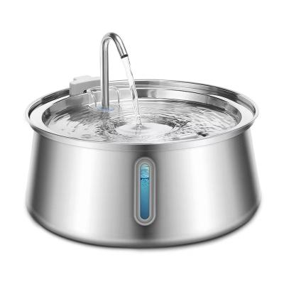 China Foldable Design Stainless Steel Base Ceramic Bowl Pet Drinking Machine for sale