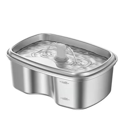 China Pet Recognition Multi-Pet Capacity Stainless Steel Base Pet Drinking Machine for sale