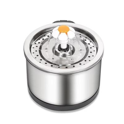 China Whisper-Quiet Stainless Steel Base Camping Friendly Pet Drinking Machine for sale