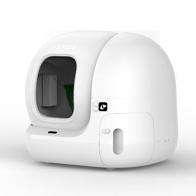China Smart Home Integration Eco-Friendly Self-Cleaning Smart Litter Box Odor Control for sale