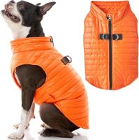 China Adjustable Waistband Glow-in-the-Dark Dog  Clothes Winter Jacket for sale
