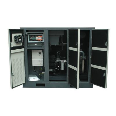China Permanent Magnet Motor Rotary Screw Air Compressor 55kw Low Noise for sale
