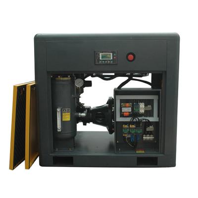 China 15HP 46cfm Rotary Screw Commercial Air Compressor System Air Cooled Low Noise for sale